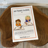 Prayer Journal Pages for Elementary Kids – Kids Bible Teacher