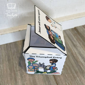 Jesus' Resurrection Bible Story Cube Bible Craft for Easter – Kids ...