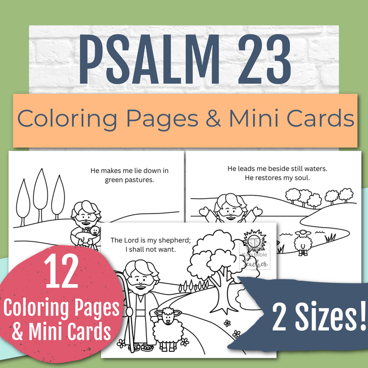 Old Testament Activity Pages – Kids Bible Teacher