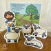 Psalm 23 Bible Craft for Kids | Stand Up Shepherd Sheep Paper Dolls ...