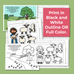Psalm 23 Bible Craft for Kids | Stand Up Shepherd Sheep Paper Dolls ...