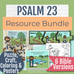 Psalm 23 The Lord is My Shepherd Bundle for Kids – Kids Bible Teacher