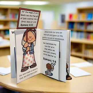 "How Can I Get To Know God?" Mini-Book Salvation Craft for Kids – Kids ...