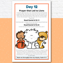 Prayer Journal Pages for Preschoolers and Early Readers – Kids Bible ...