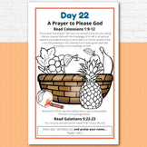 Prayer Journal Pages for Preschoolers and Early Readers – Kids Bible ...