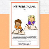 Prayer Journal Pages for Elementary Kids – Kids Bible Teacher