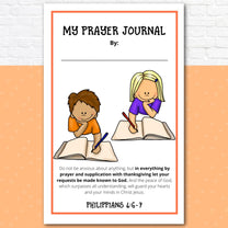 Prayer Journal Pages for Elementary Kids – Kids Bible Teacher