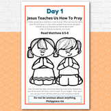 Prayer Journal Pages for Preschoolers and Early Readers – Kids Bible ...