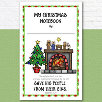 December Journal Pages with Bible Verses - Christmas Journal Pages for ...