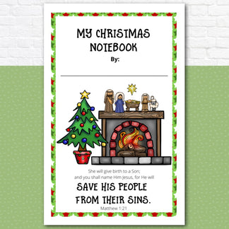 December Journal Pages with Bible Verses - Christmas Journal Pages for ...