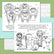 Jesus' Birth Posters and Mini Cards for Christmas – Kids Bible Teacher