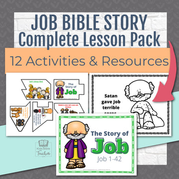 Job Bible Story Complete Lesson Pack for Kindergarten through 6th Grad ...