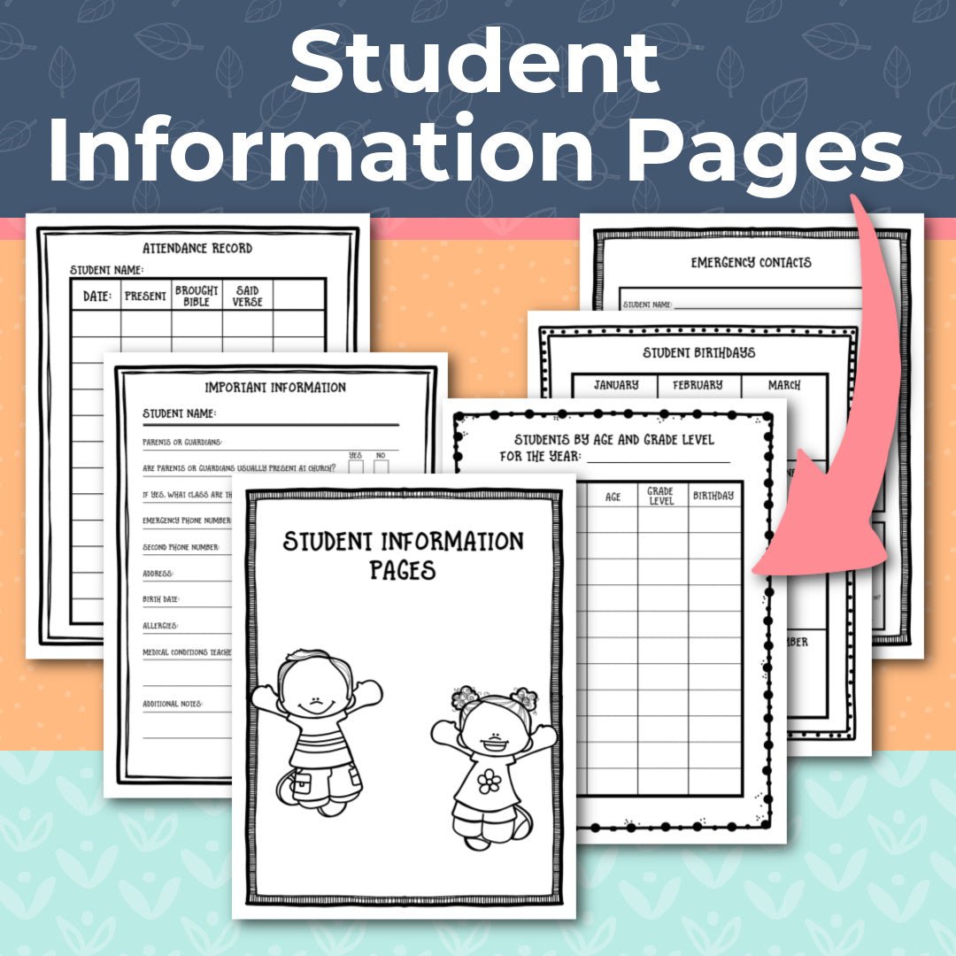 The Ultimate Bible Teacher's Printable Resource Bundle for 3rd and 4rt ...
