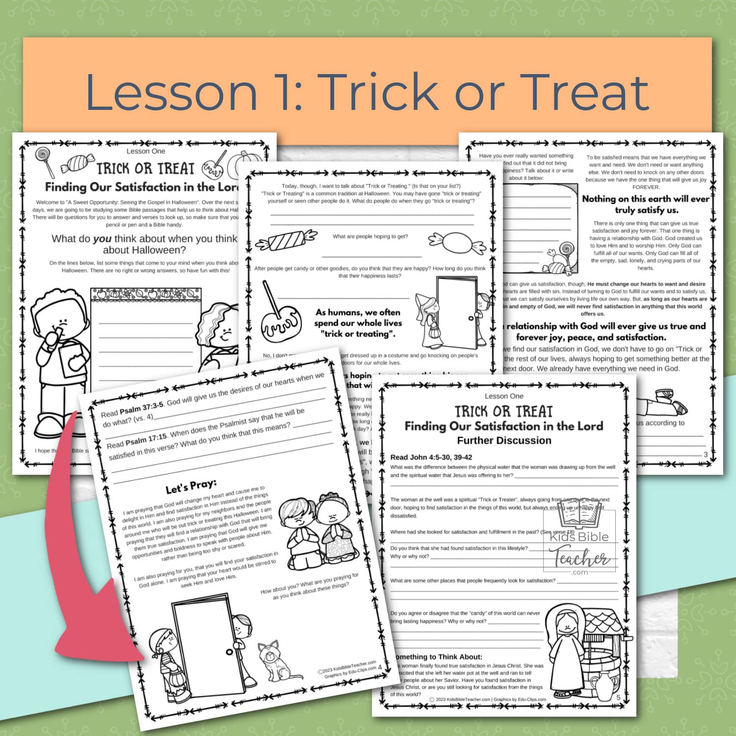 Sweet Opportunity: Seeing the Gospel in Halloween Bible Study Instant ...