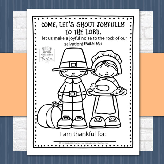 Thanksgiving Activity Pages with Thanksgiving Bible Verses for Kids ...