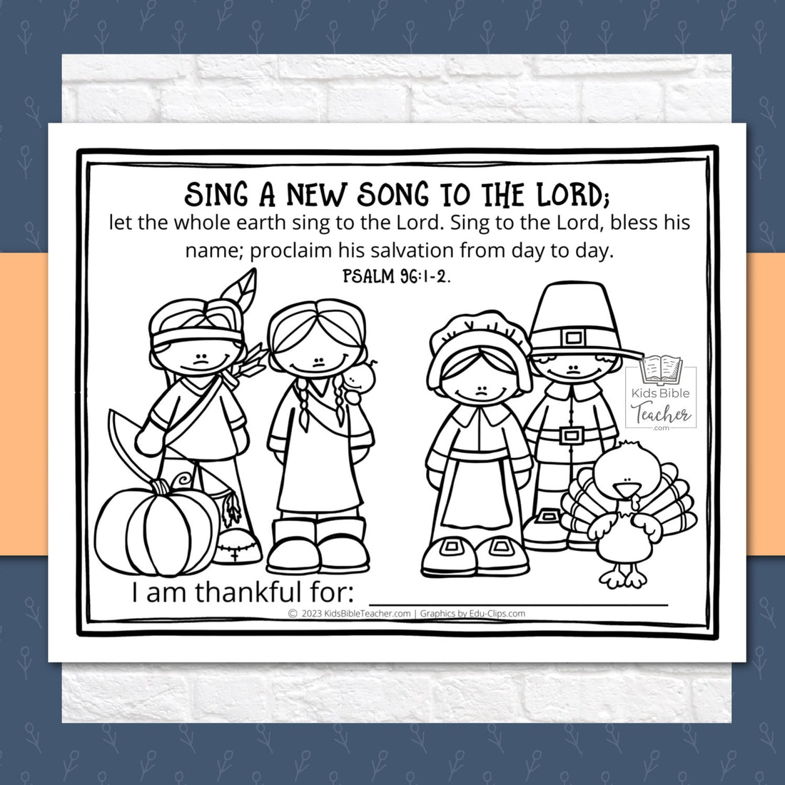 Thanksgiving Activity Pages with Thanksgiving Bible Verses for Kids ...