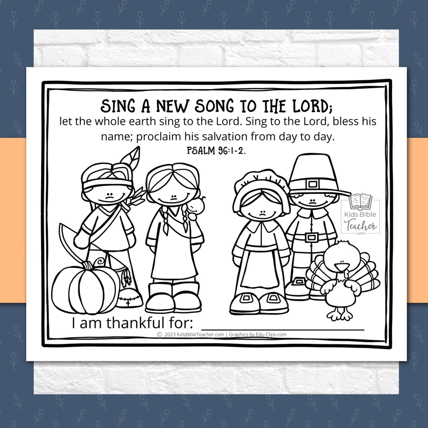 Thanksgiving Activity Pages with Thanksgiving Bible Verses for Kids ...