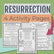 Jesus' Resurrection Activity Pages Easter Story Worksheets for Kids ...