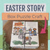 Easter Story Box Puzzle Craft Jesus' Resurrection Activity for Kids ...