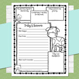 Animal Sermon Notes for Kids, Elementary Level, Instant Download – Kids ...