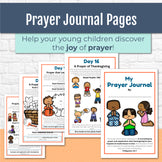 Prayer Journal Pages for Preschoolers and Early Readers – Kids Bible ...