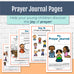 Prayer Journal Pages for Preschoolers and Early Readers – Kids Bible ...
