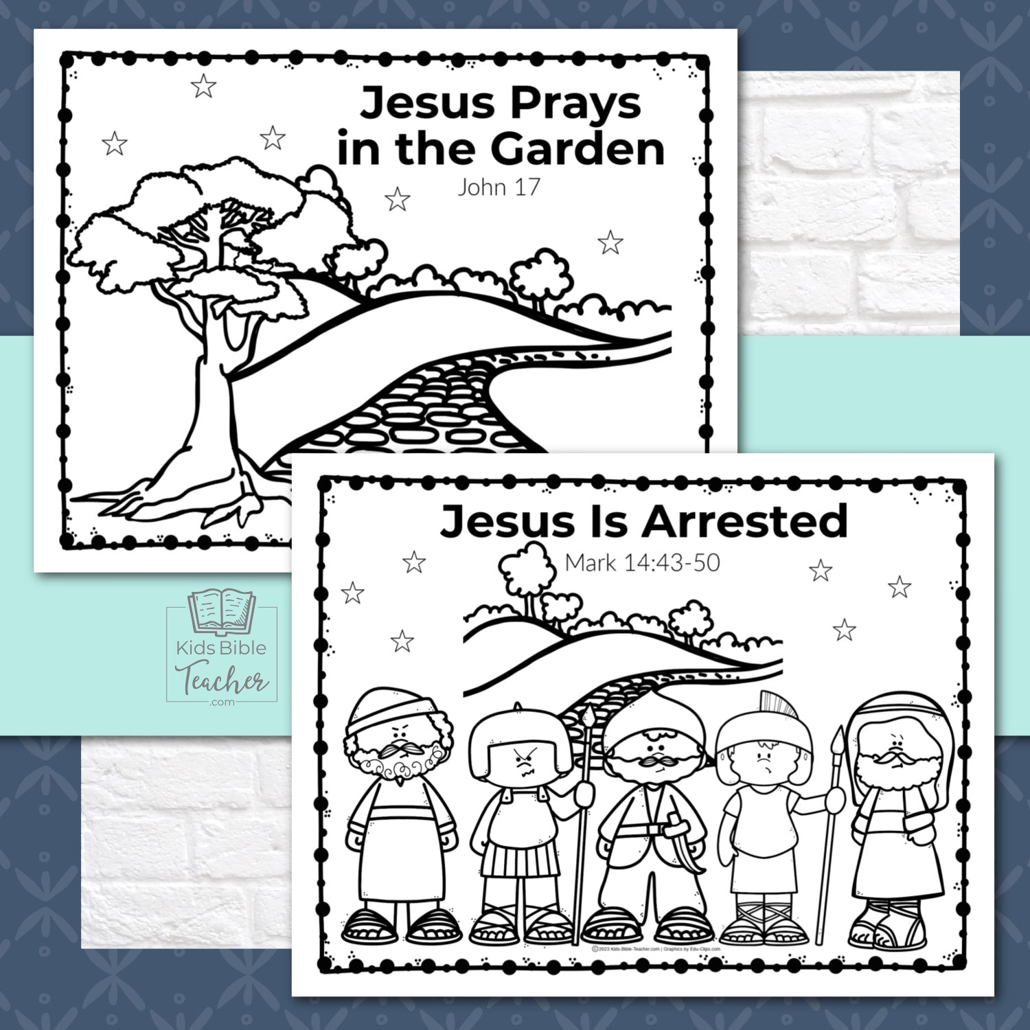 Jesus' Death and Resurrection Activity Easter Booklet Pages and Mini C ...