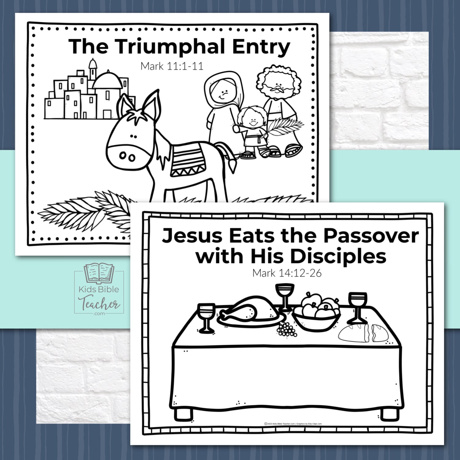 Jesus' Death and Resurrection Activity Easter Booklet Pages and Mini C ...