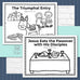 Jesus' Death and Resurrection Activity Easter Booklet Pages and Mini C ...