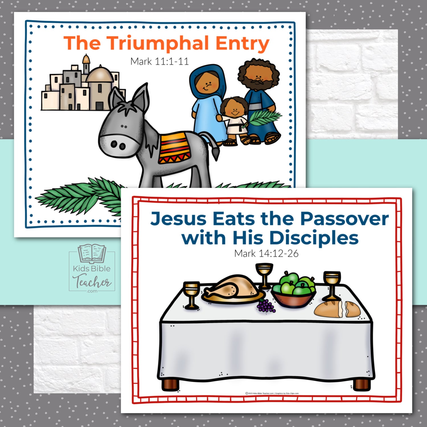 Jesus' Death and Resurrection Teaching Posters and Mini Cards - Easter ...