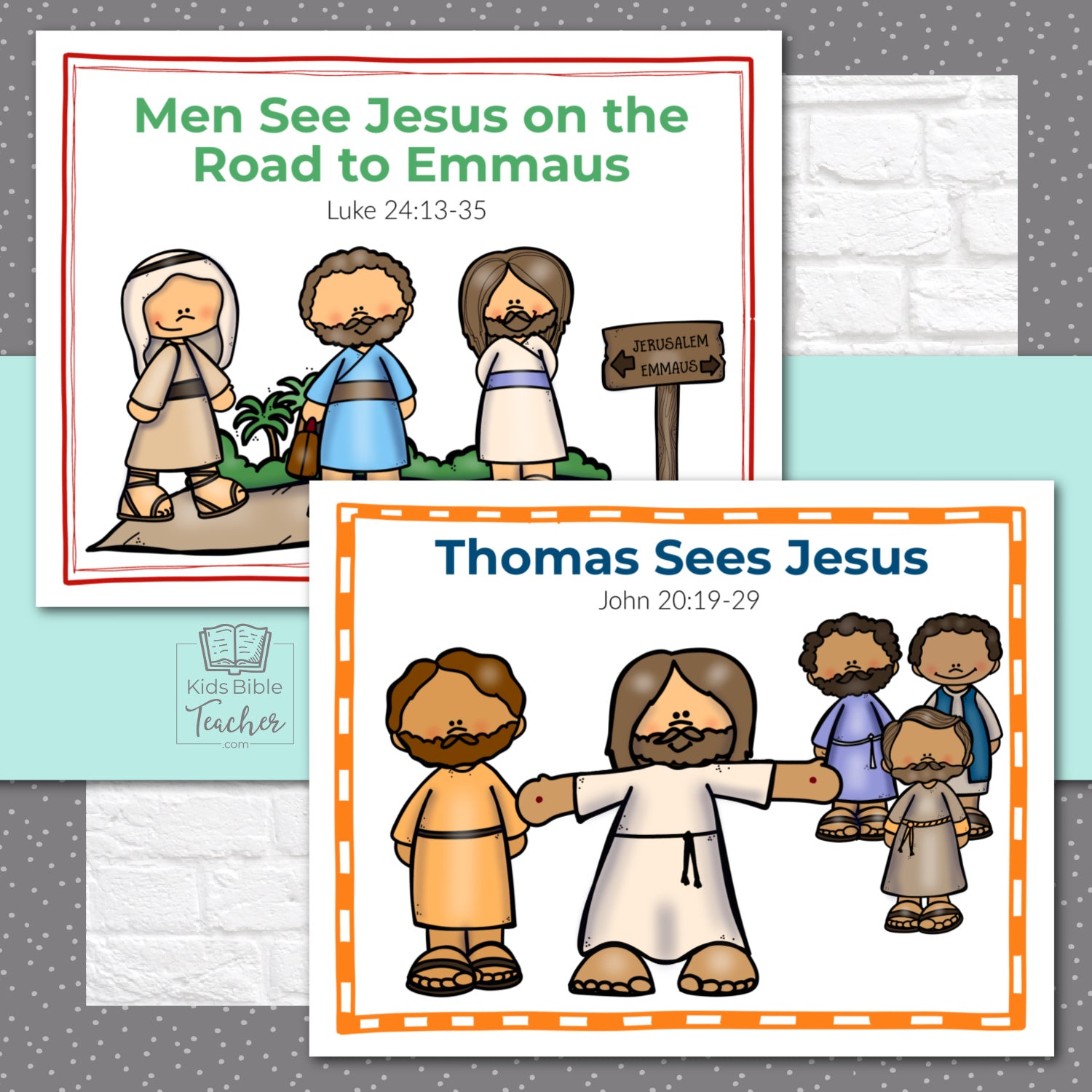 Jesus' Death and Resurrection Teaching Posters and Mini Cards - Easter ...