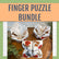 Finger Puzzle Bundle | ALL 5 Finger Puzzles - Valentine's, Easter, Sal ...
