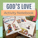 God's Love Activity Notebook | Valentine's Bible Craft for Kids – Kids ...
