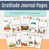 Thanksgiving Journal Pages with Thanksgiving Bible Verses UNDATED ...