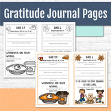 Thanksgiving Journal Pages with Thanksgiving Bible Verses UNDATED ...