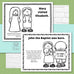 Jesus' Birth Christmas Coloring Pages : 15 Page Bible Nativity Story ...