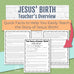 Jesus Birth Complete Nativity Bible Lesson Pack for the Advent Christm ...