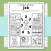 Job Bible Story Activity Pages in 3 Levels for Kindergarten through 6t ...