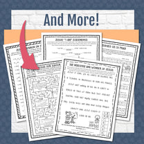 Life of Jesus Activity Pages – Kids Bible Teacher