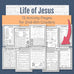 Life of Jesus Activity Pages – Kids Bible Teacher