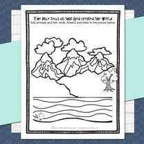My First Sermon Notes Printables for Preschoolers and Early Readers, I ...