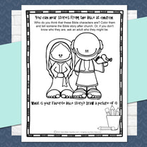 My First Sermon Notes Printables for Preschoolers and Early Readers, I ...