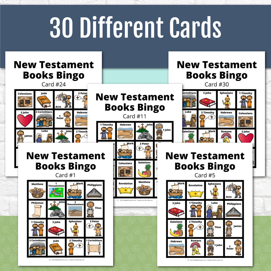 Books of the New Testament – Kids Bible Teacher