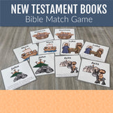 Bible Match Game - Bible Memory Game for New Testament Books of the Bi ...