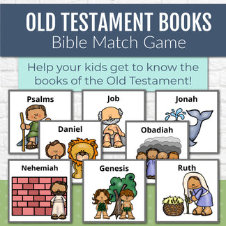 Books of the Bible Old Testament Games Bundle – Kids Bible Teacher
