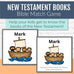 Bible Match Game - Bible Memory Game for New Testament Books of the Bi ...