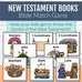 Books of the Bible New Testament Games Bundle – Kids Bible Teacher