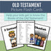 Old Testament Books of the Bible Flash Cards with Pictures – Kids Bible ...
