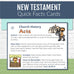 New Testament Books of the Bible Quick Facts Cards, Instant DIGITAL DO ...