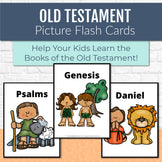 Old Testament Books of the Bible Flash Cards with Pictures – Kids Bible ...